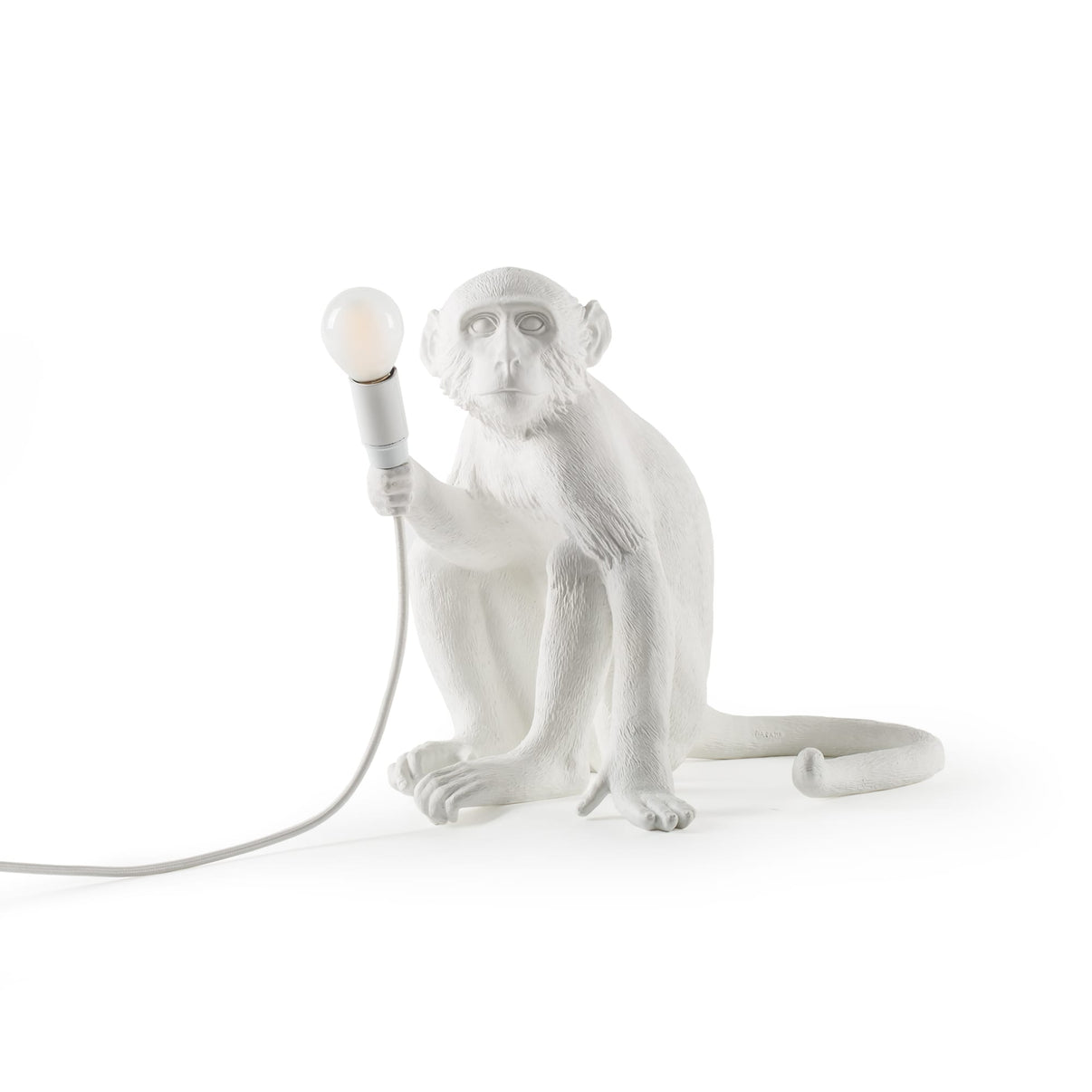 Monkey Lamp Sitting Version by Seletti on Luxxdesign.com