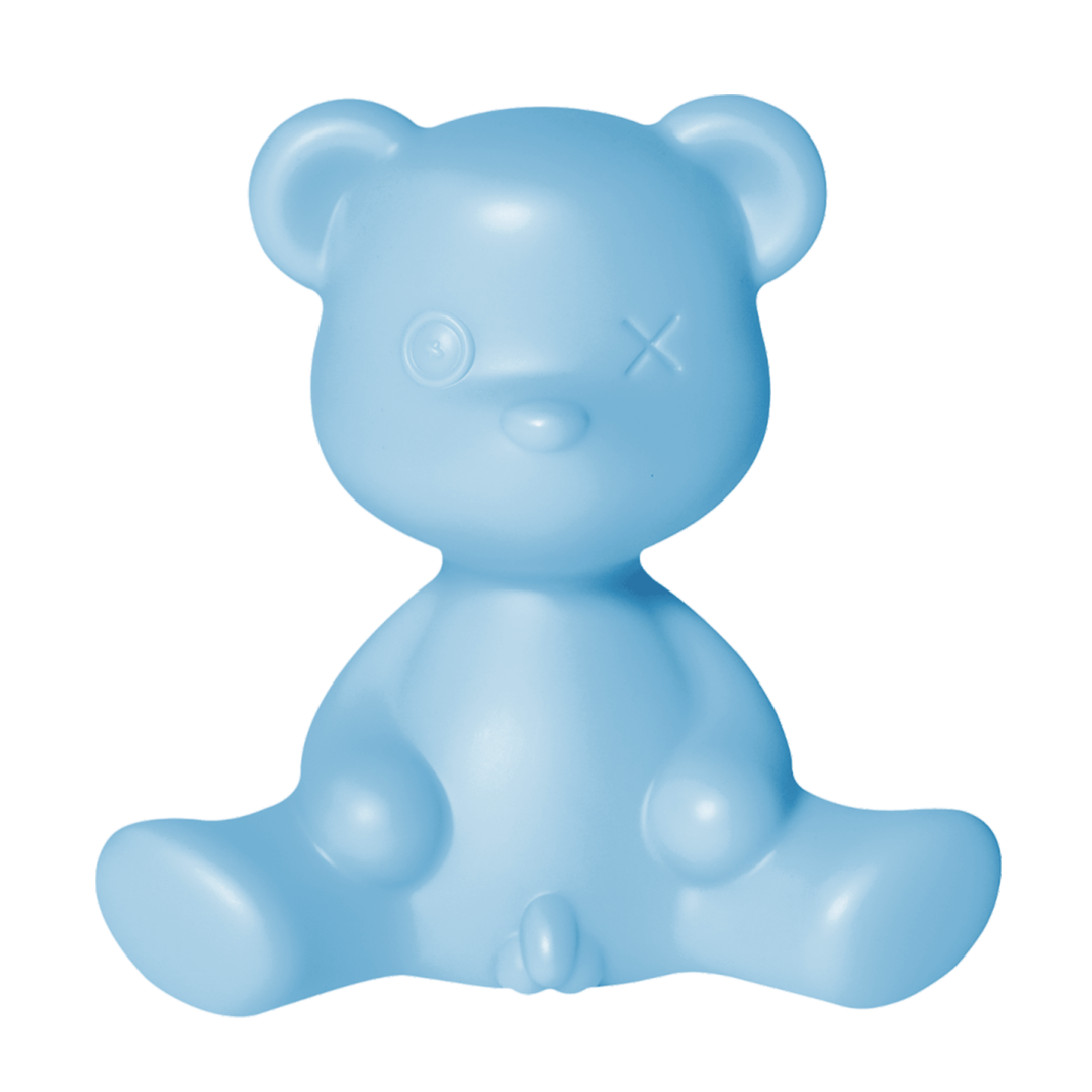 Teddy Boy lamp with cable by Qeeboo on Luxxdesign.com