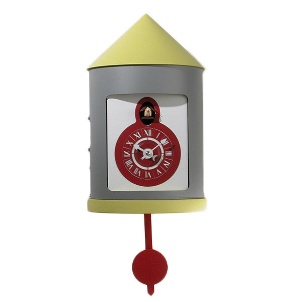 Silos Wall Cuckoo Clock by Progetti on Luxxdesign.com