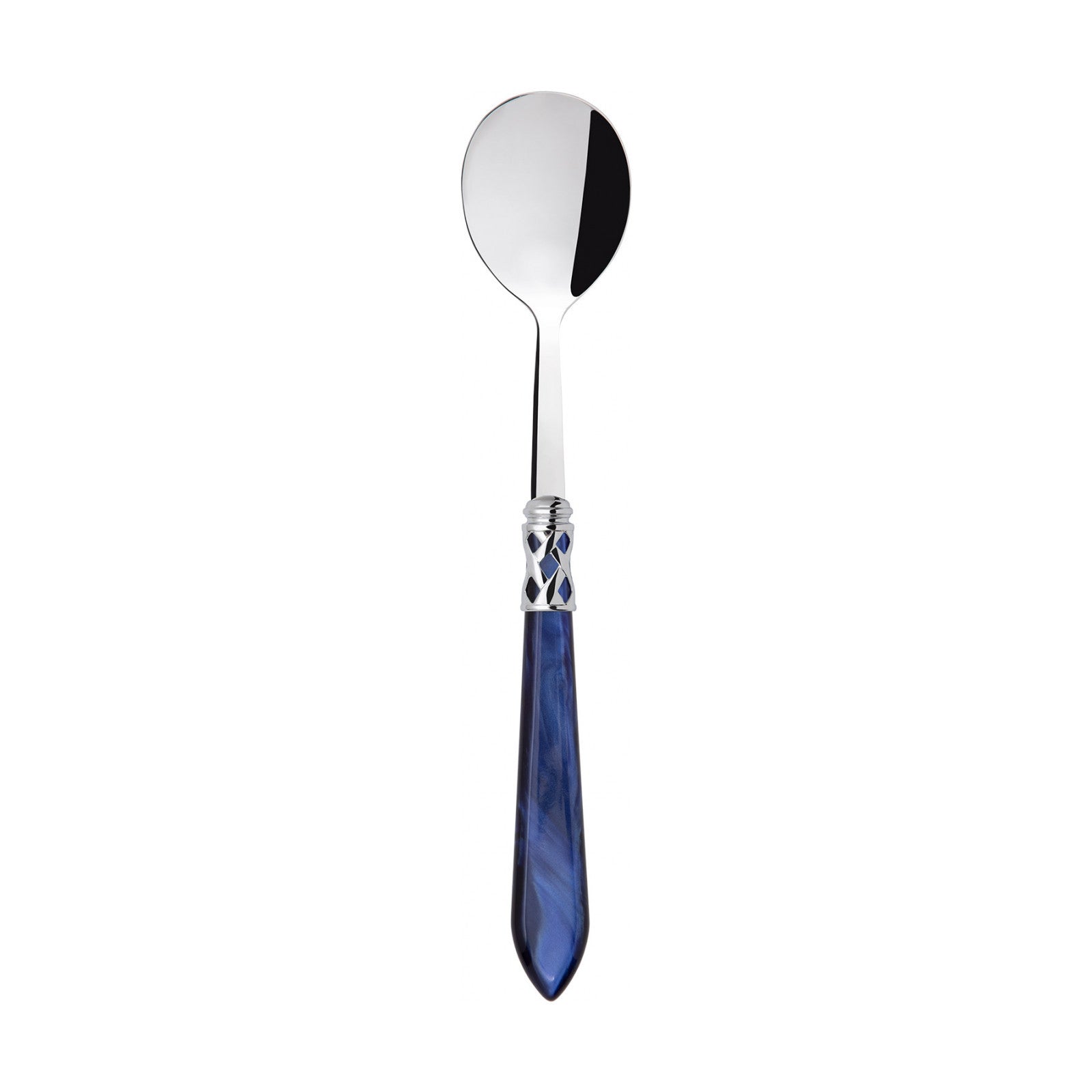 Aladdin Chrome Ring Asian Rice Spoon by Casa Bugatti on Luxxdesign.com
