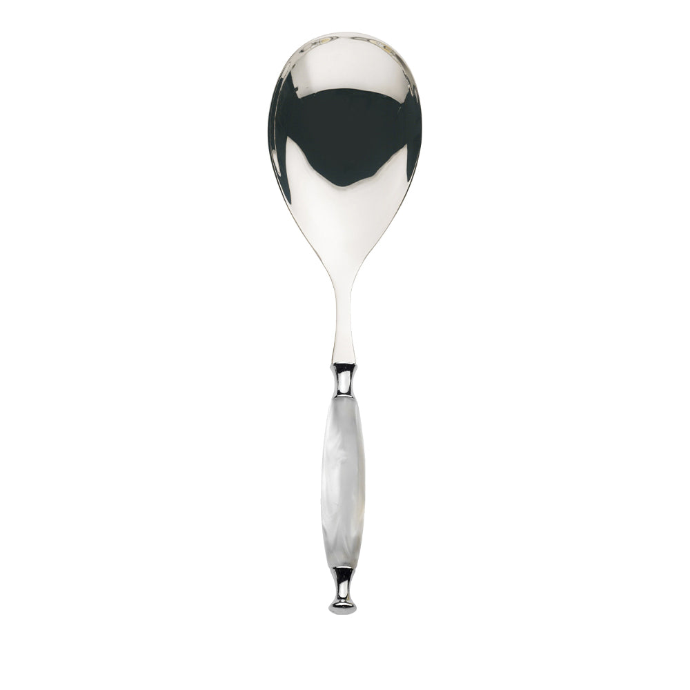 Country rice serving spoon by Casa Bugatti on Luxxdesign.com