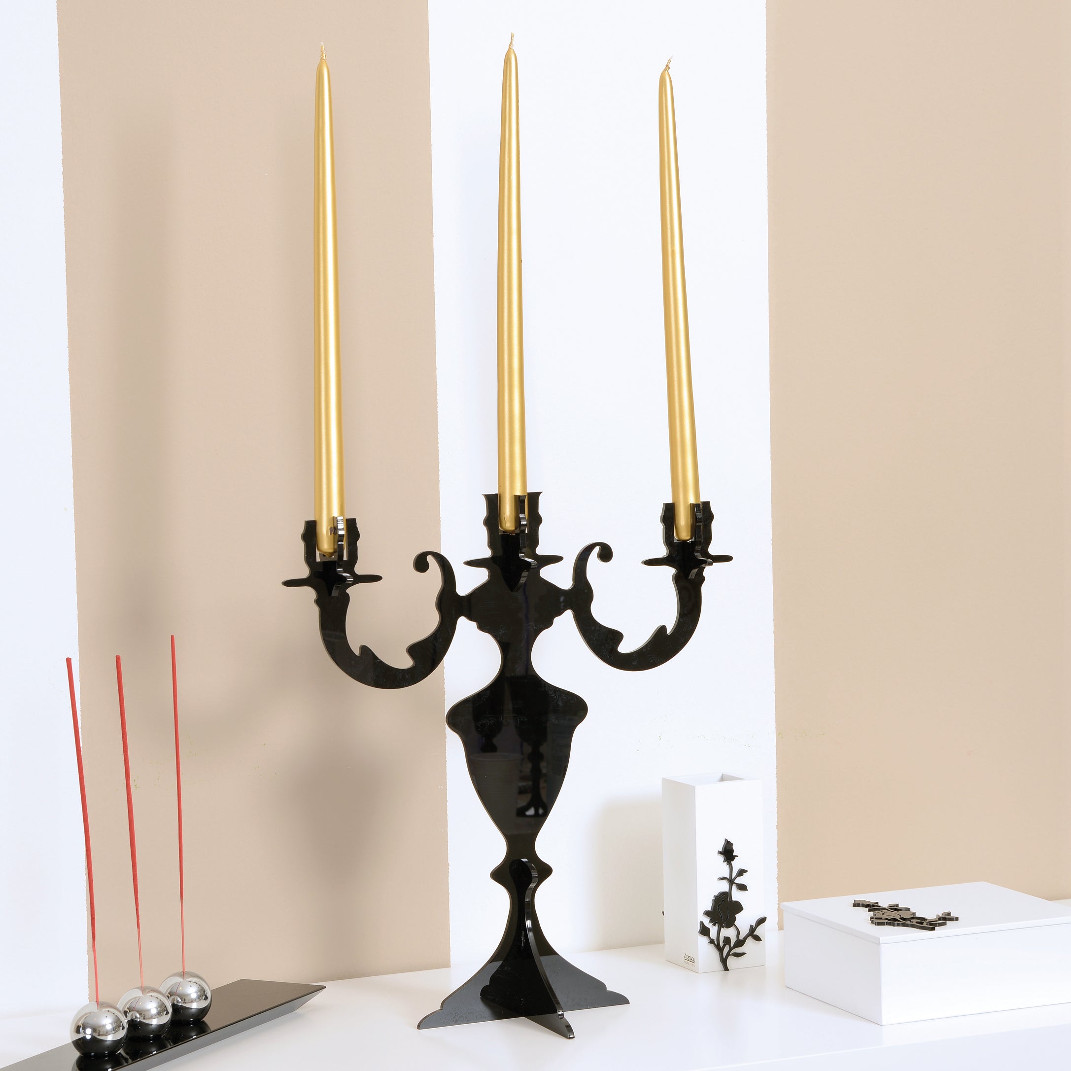 Modern Jazz candleholder by I Dettagli SD Laser on Luxxdesign.com