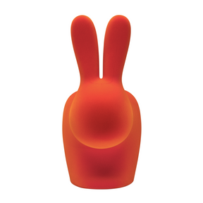 Rabbit chair velvet finish by Qeeboo on Luxxdesign.com