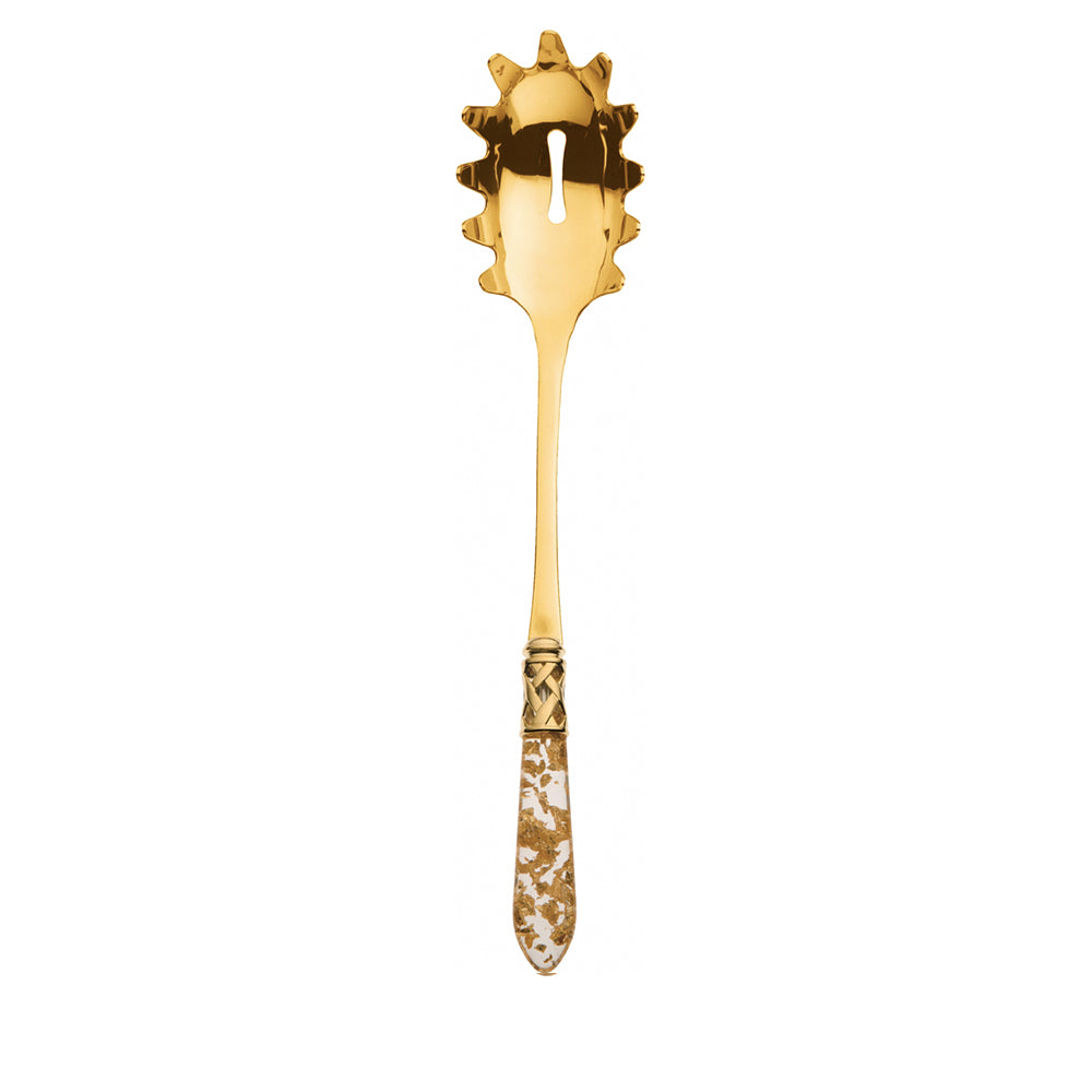 Aladdin Gold Spaghetti Scoop by Casa Bugatti on Luxxdesign.com