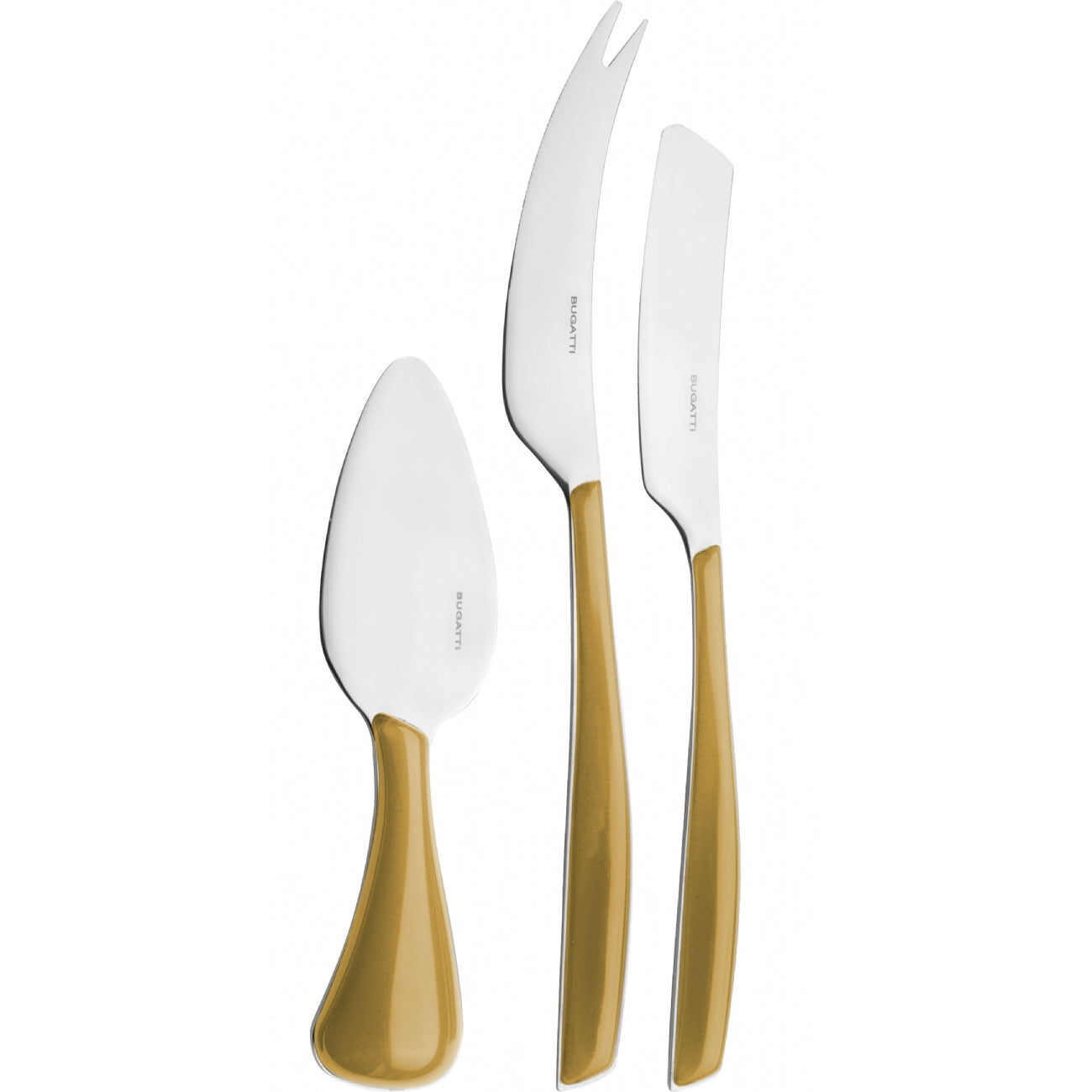 Casa Bugatti Glamour 3-Piece Cheese Serving Set on Luxxdesign.com